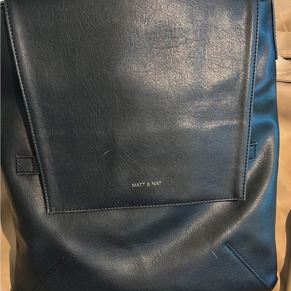 Matt & Nat | Bags | Matt Nat Black Vegan Leather Messenger Hobo Bag ...
